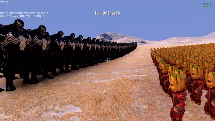 最强史诗战争模拟器:毒液嘴巴这么大,一口能吞掉格鲁特吗
