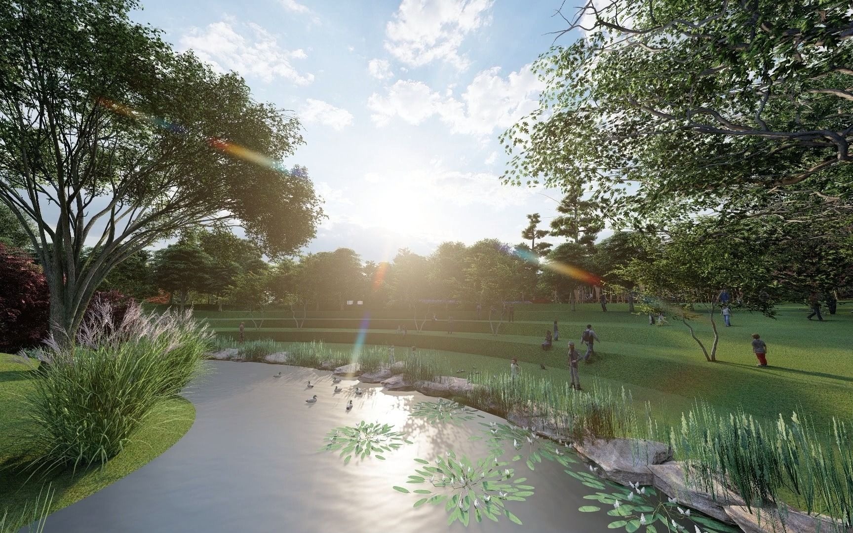 风景园林本科毕业设计lumion漫游视频