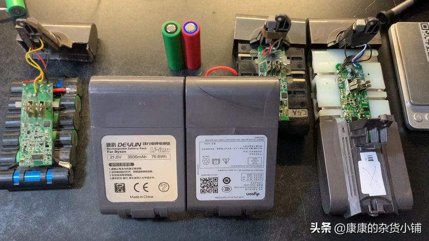 花了30块拆了淘宝销量最大的第三方戴森V6吸尘器电池组看做工如何