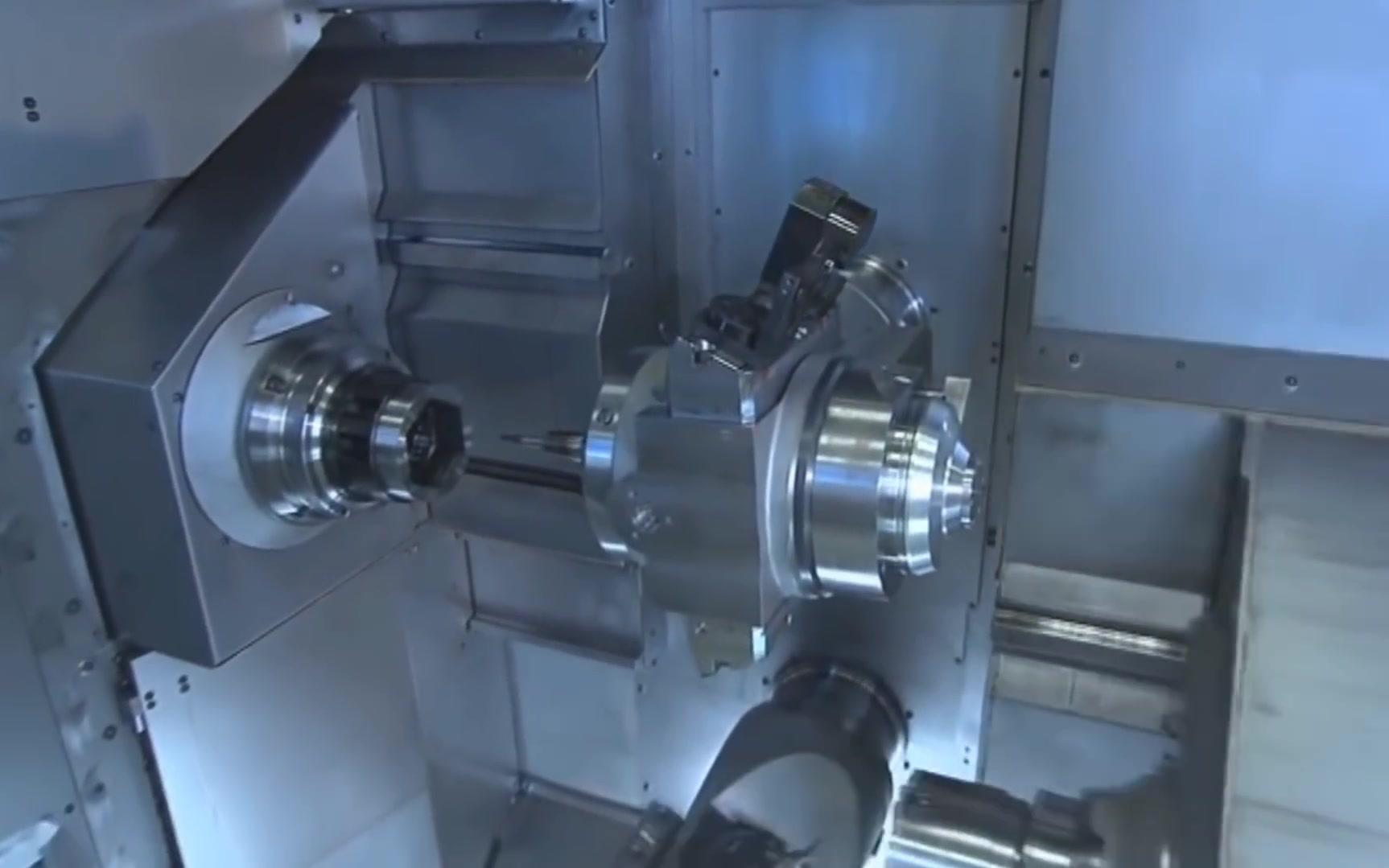 德国最现代化的五轴数控机床(真的服了)