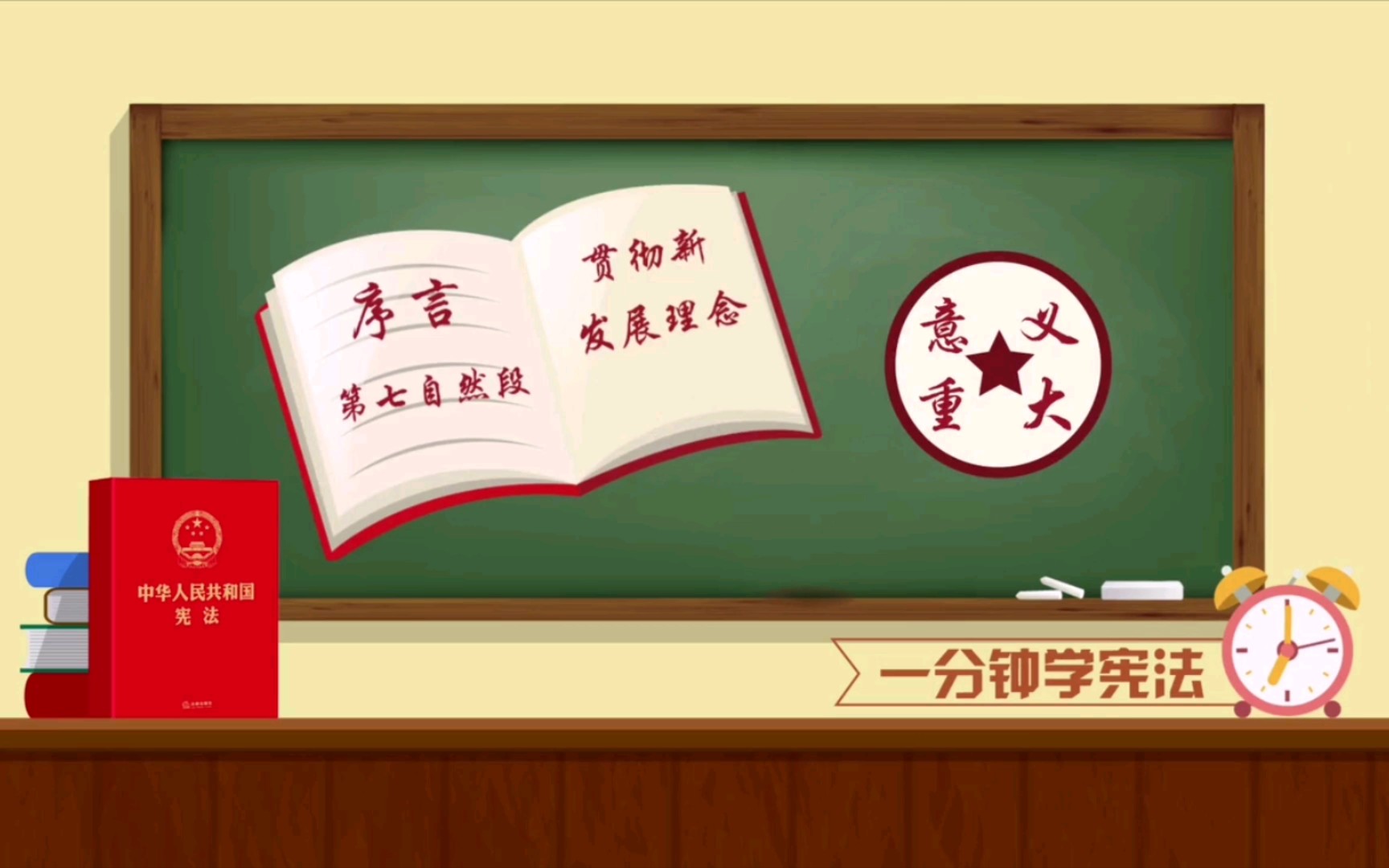 一分钟学宪法:贯彻新发展理念
