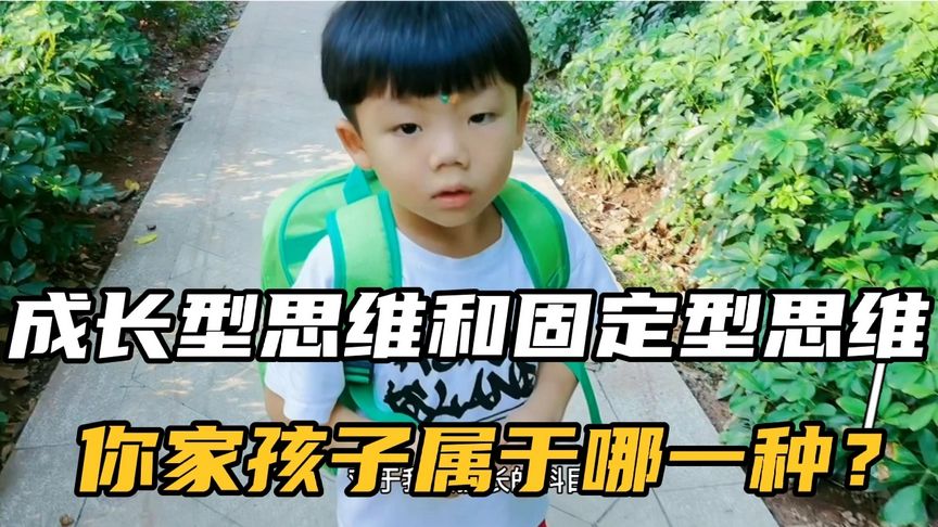 成长型思维和固定型思维,你家孩子属于哪一种?具体的表现!