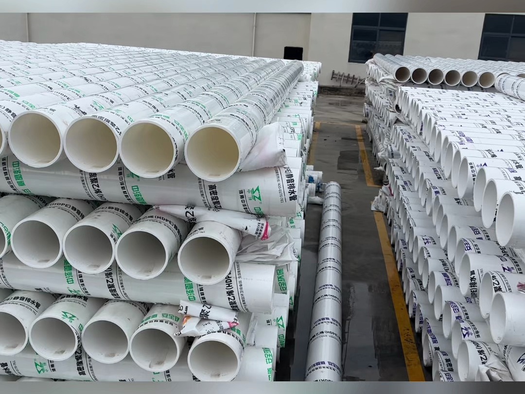 hdpe复合静音排水管柔性承插连接