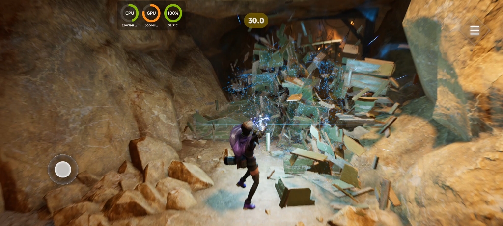 8gen2 PRINCIPLES 游戏demo帧数测试