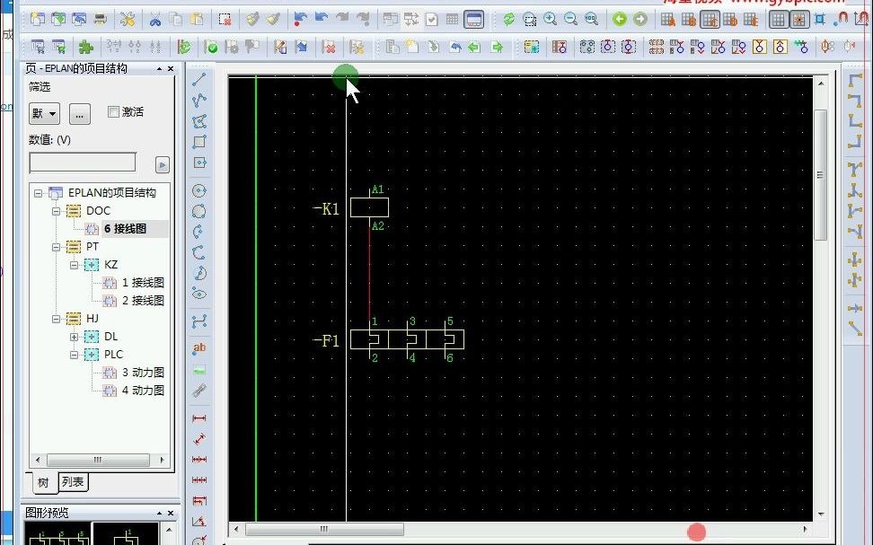 EPLAN小白零基础学习 第9-2讲 (添加GB-7159-1987标识符、跨位置...