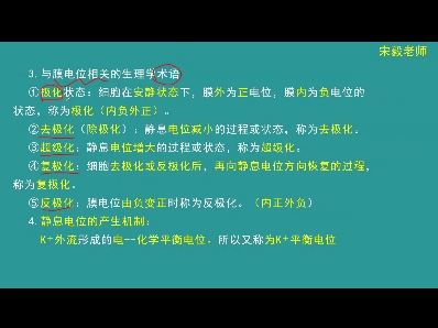 生理学—静息电位