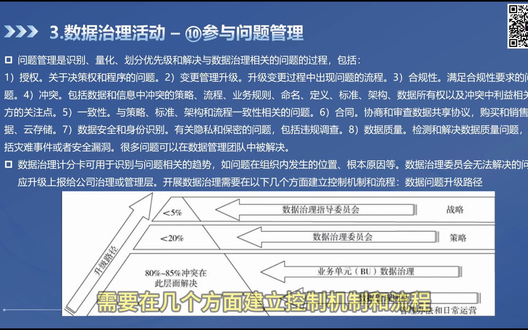 第03章 数据治理③治理活动-3-DAMA数据管理知识体系指南与CDMP...