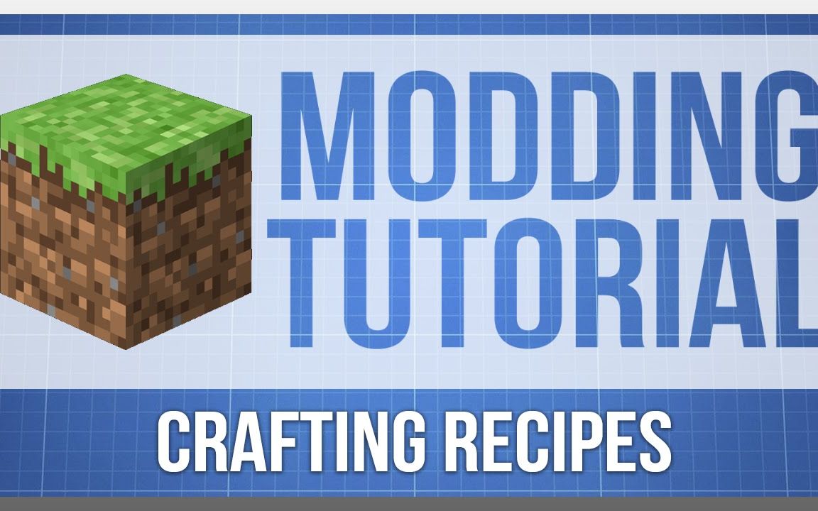 [MC模组开发教程] MC1.9 #6 合成配方 By.MrCrayfish