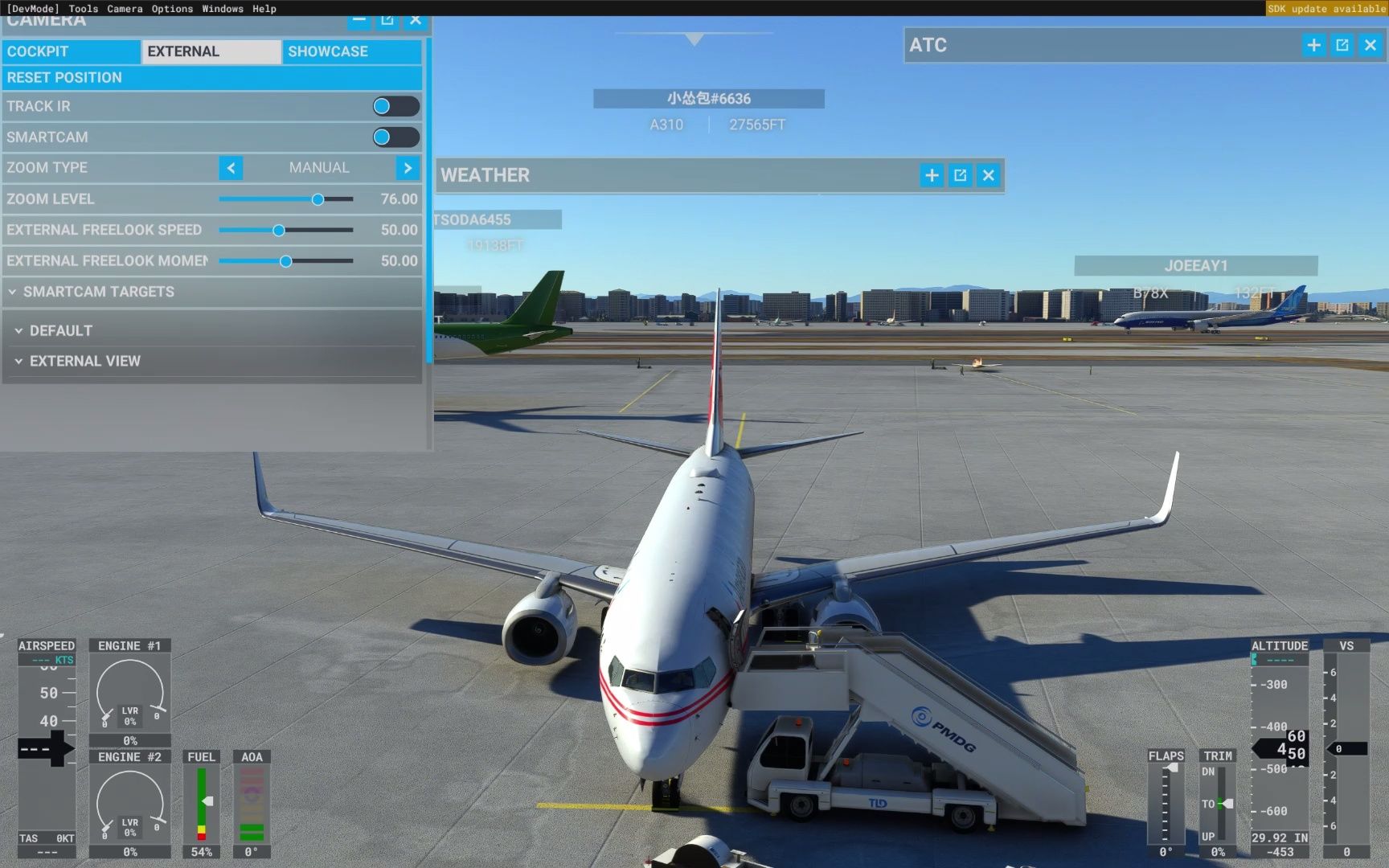 【模拟飞行MFS2020】PMDG 波音737-800 北京飞往大连