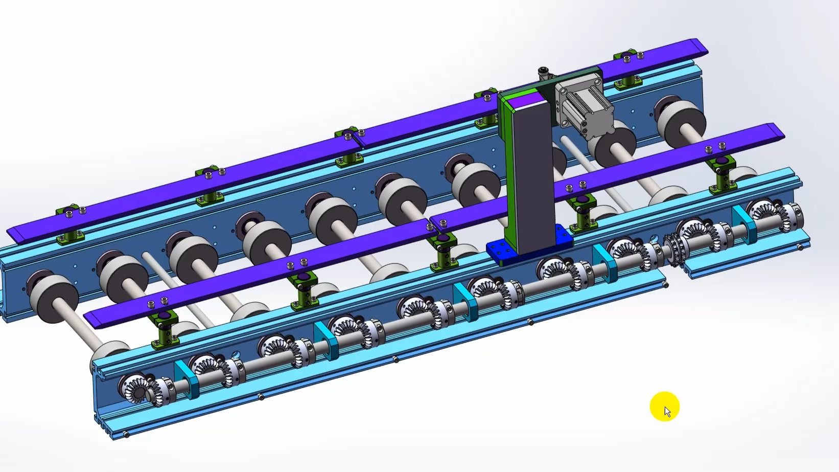 滚筒输送线的四种传动方式,你会用哪些?齿轮、皮带,链条?