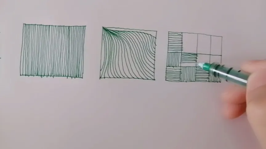 【钢笔画】线条是学习钢笔画的基本功,因此练好线条很关键!