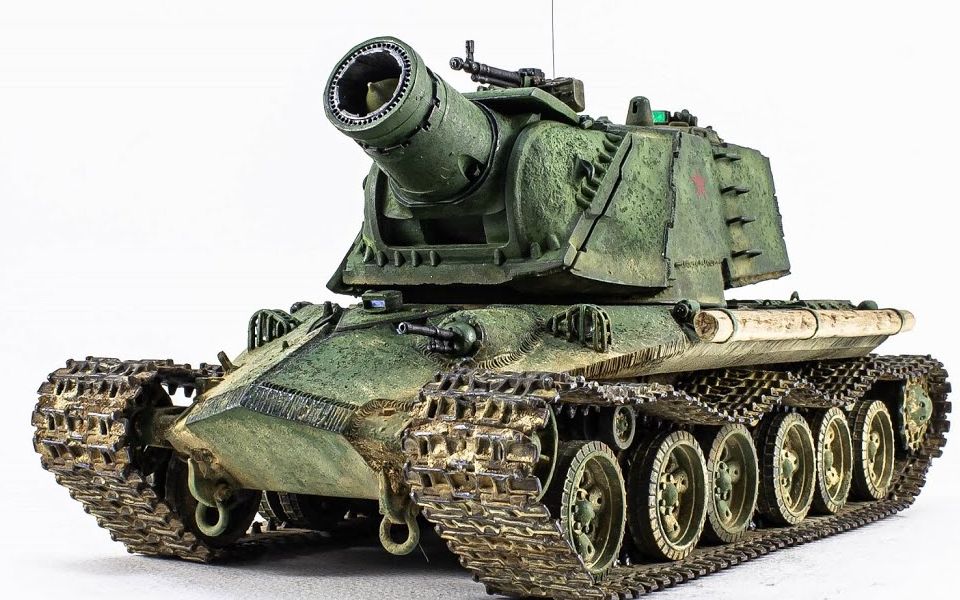 СШМ -400"МОЛОТ" 1/35 3D打印坦克模型制作