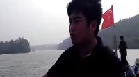 行程播报:潇湘二水汇合处河水呈现出不同的颜色