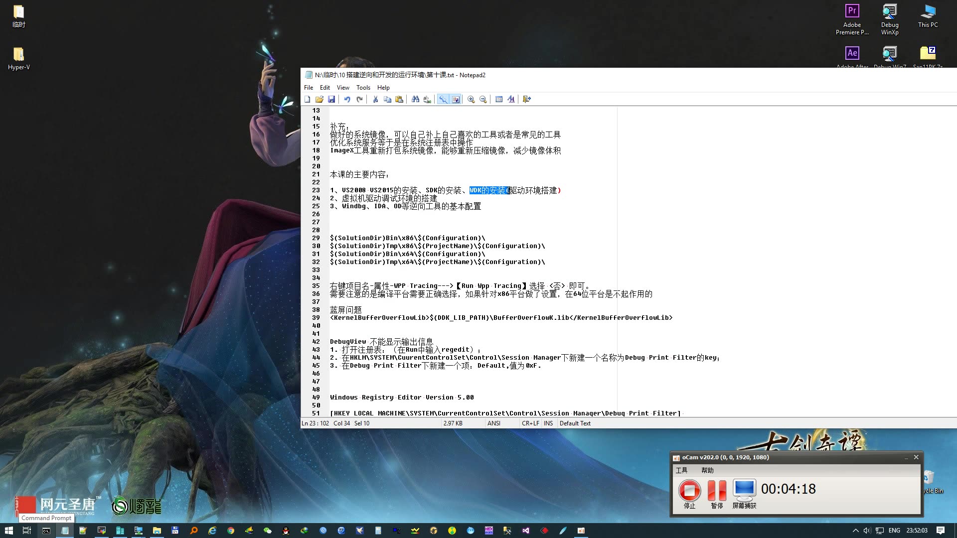 10 搭建逆向和开发的运行环境 - 上