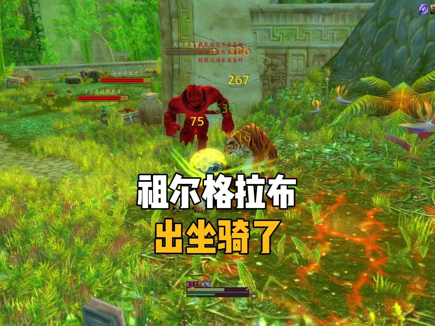 祖尔格拉布 猎人单刷老虎坐骑 巫妖王之怒_网络游戏热门视频