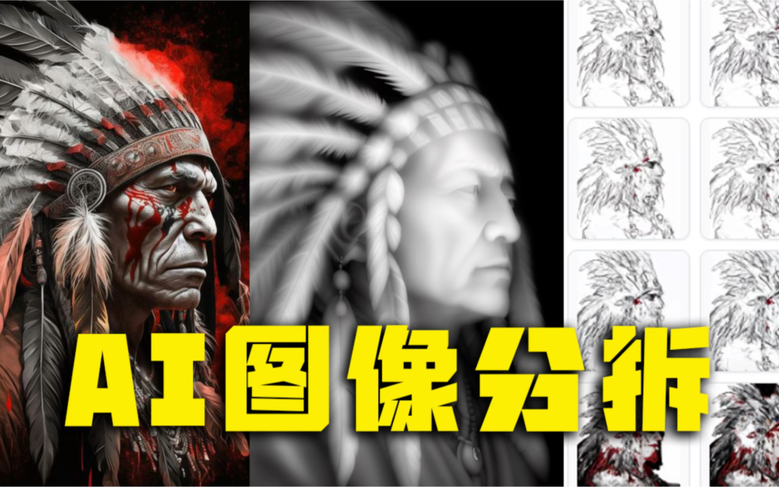 AI浮雕3D建模转绘,图片倒推成像步骤分拆不同细节线稿,精准控制浮雕...