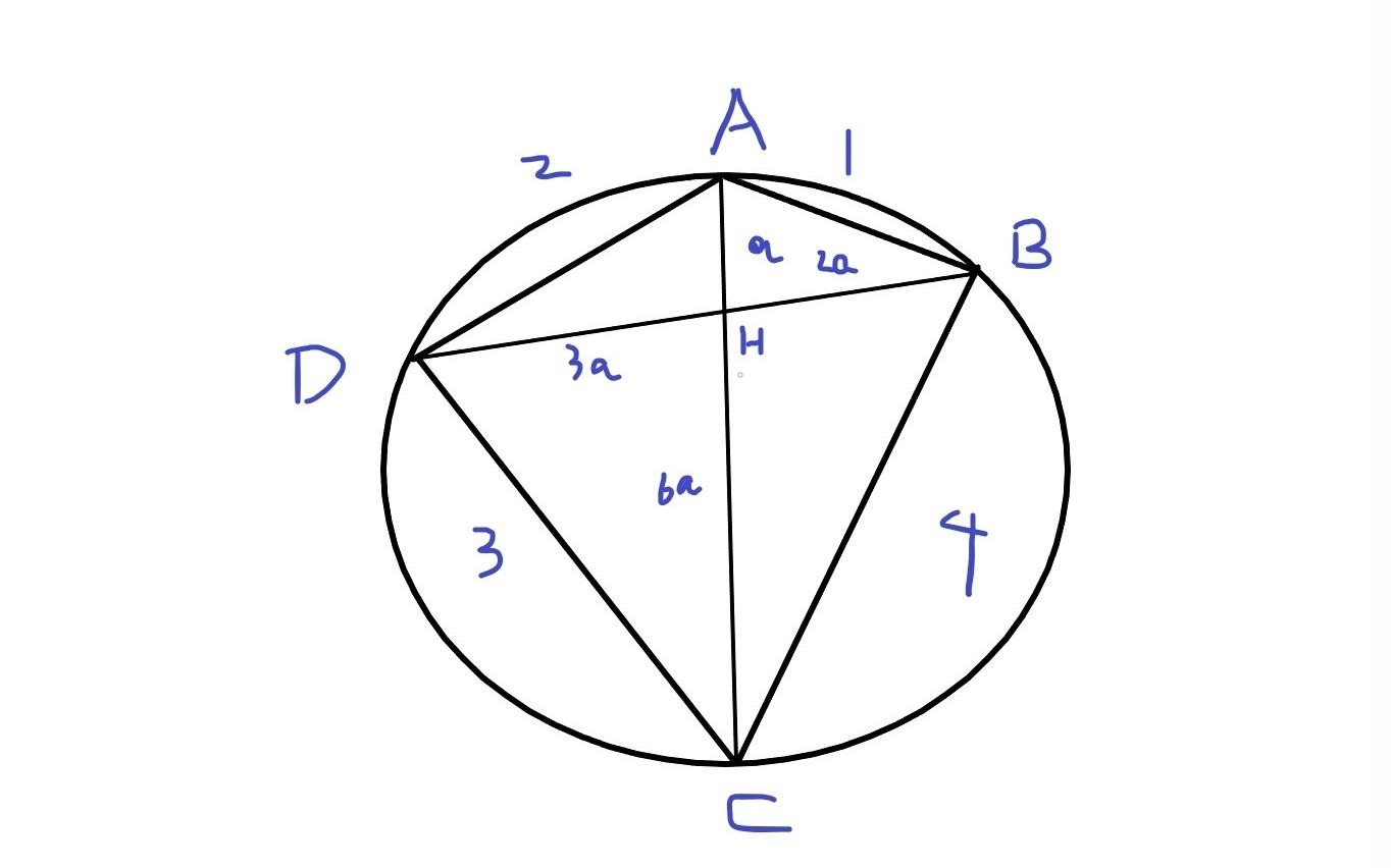 圆内接四边形边长已知,如何求圆的半径