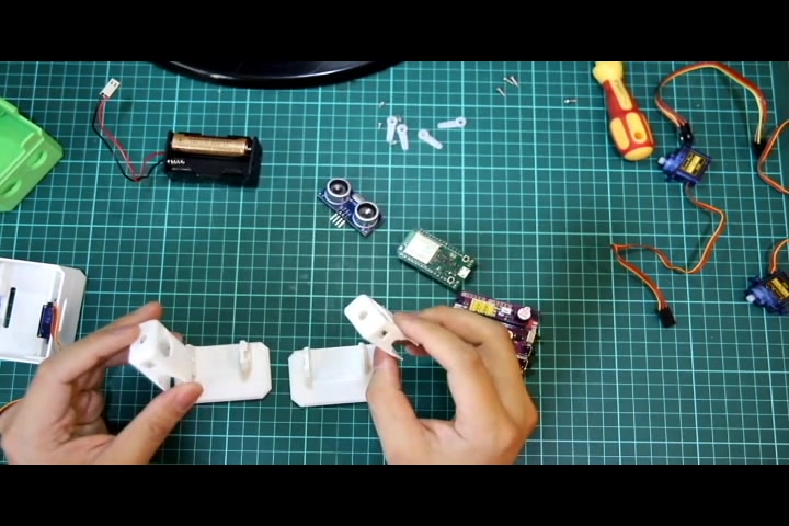 3d打印otto机器人diy组装上手视频_BiliBili