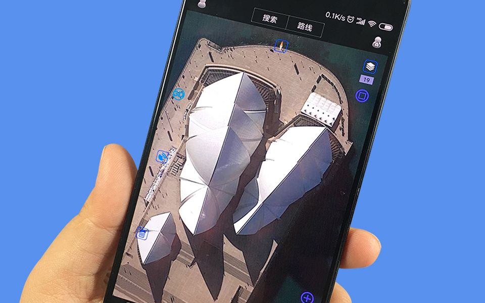 教你手机地图这样用,可以一键定位到你家屋顶,很清晰!