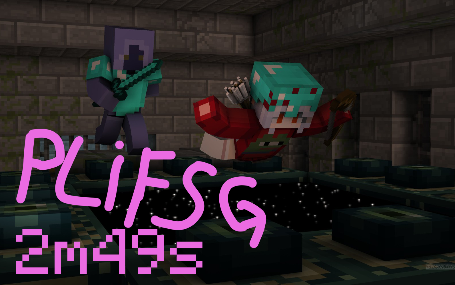 两个配合完美的中国男人,就该拿下世界纪录2m49s 我的世界速通1.16....