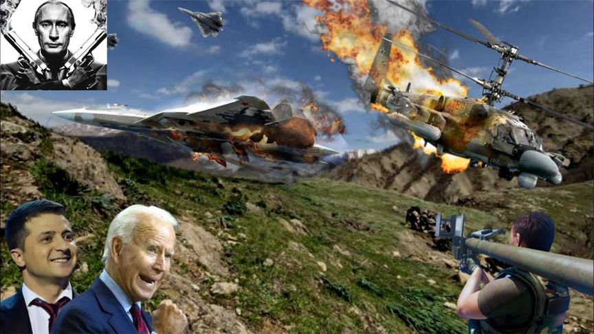 模拟乌克兰毒刺防空导弹成功拦截俄罗斯 SU-57战斗机和战斗直升机