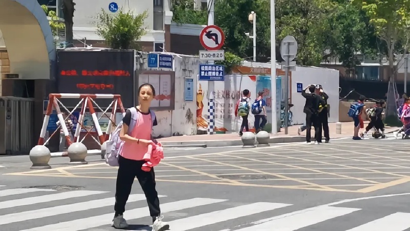放学后的样子 学校门口 日常 学生时代 平凡生活 2024