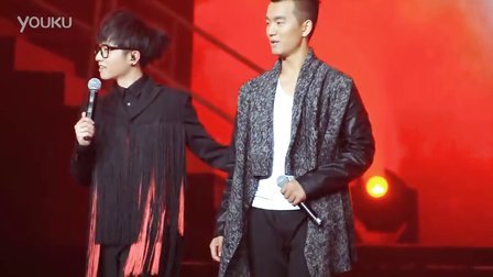 [卥夻]131102快乐男声全国巡演北京站 华晨宇 于湉 与歌迷互动前饭拍
