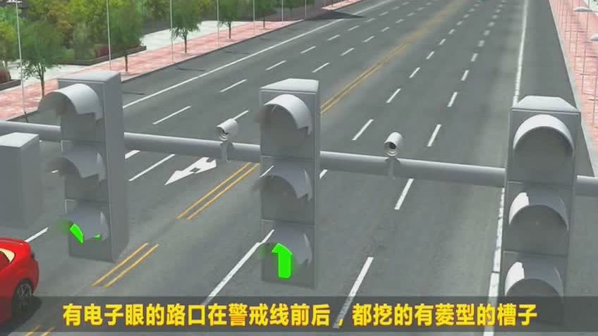 一分钟告诉你闯红灯拍照原理