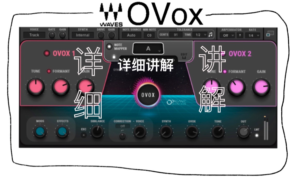 Waves OVox教程 | 超详细功能介绍与使用方法