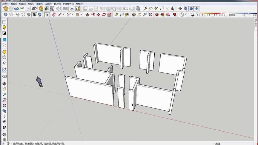 3D效果图表现教学,SU快速建模的方法与技巧!