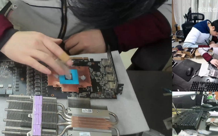 没差定制-华硕TUF3 RX5700加装显存均热板改装显卡散热器教程解决...