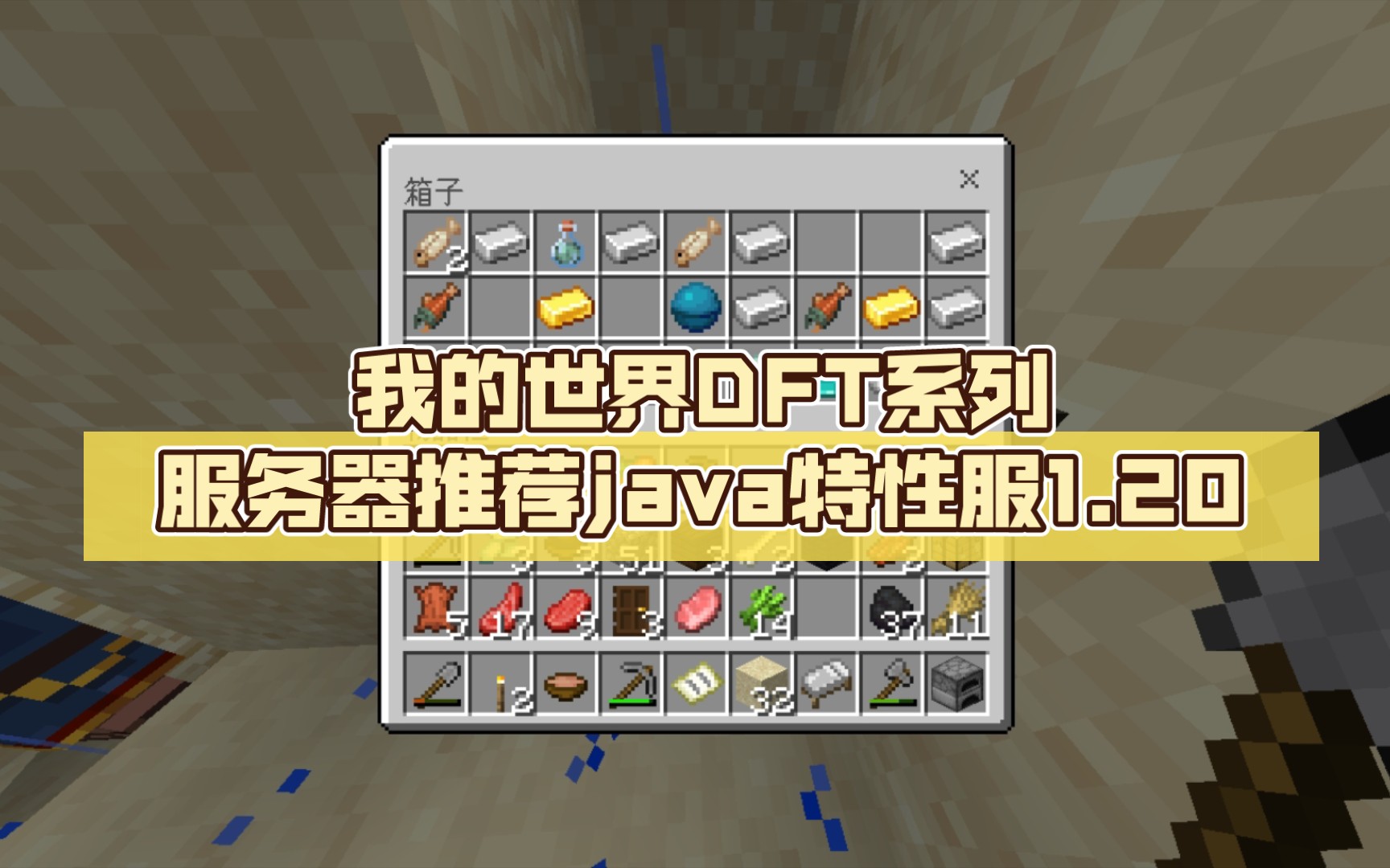 我的世界DFT系列服务器推荐java特性服1.20