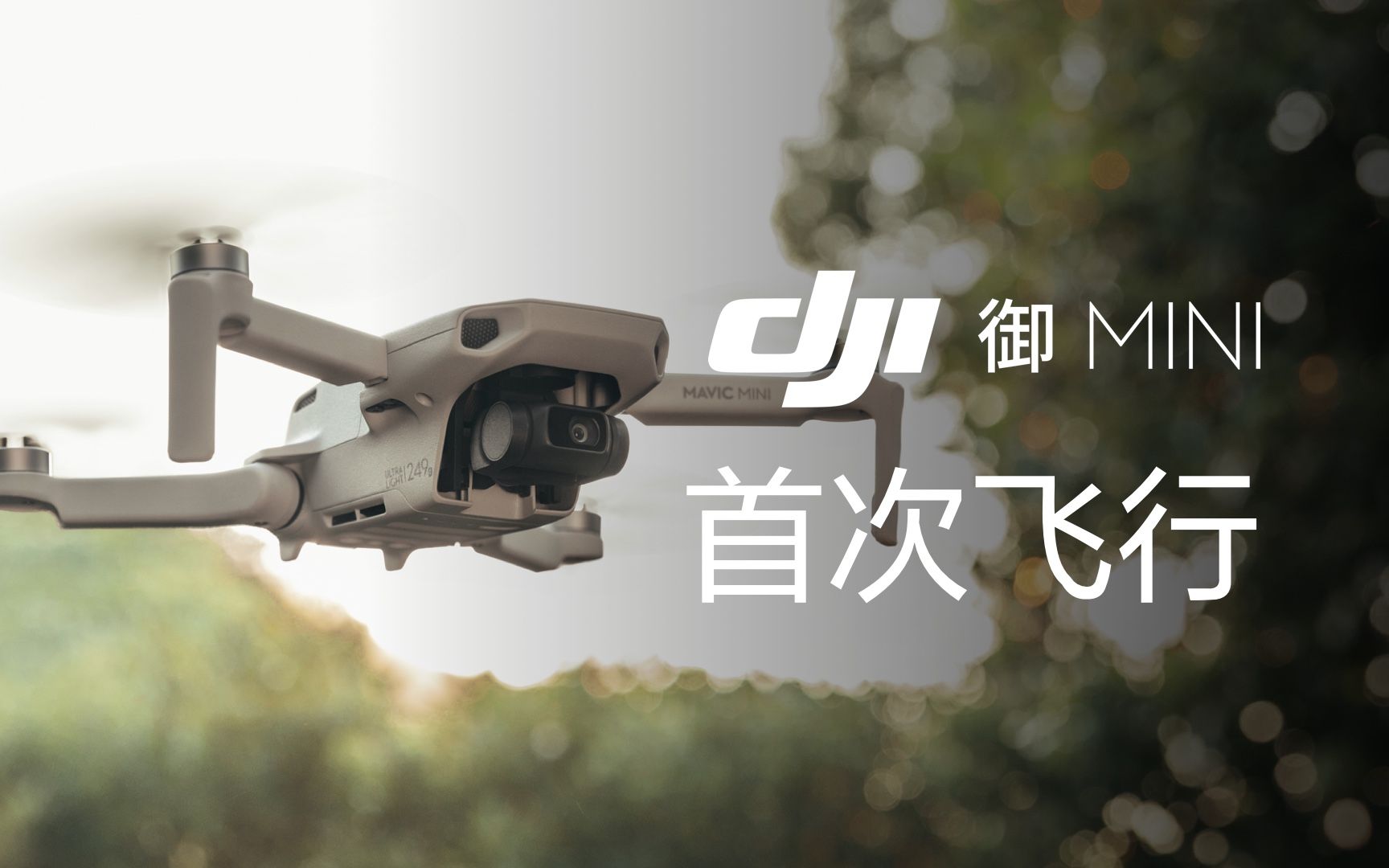 御 Mavic Mini 官方教学视频 | 首次飞行教学与注意事项
