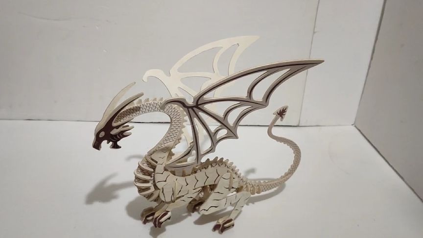 飞龙3D木质拼图视频教程