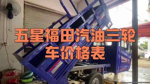 福田五星汽油三轮车报价曝光!看看你的预算能买哪一款?