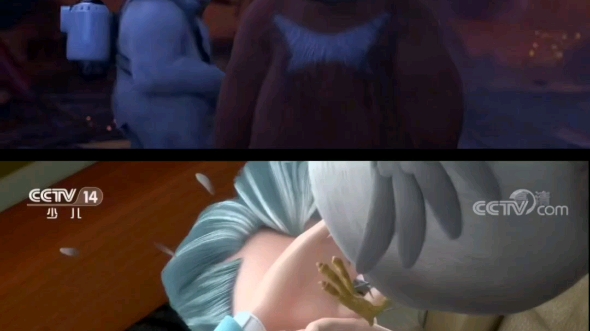 熊出没电影抄袭大头儿子一日成才的片段