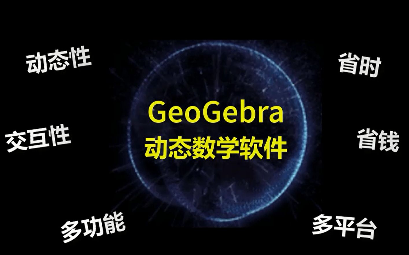 GeoGebra已进入教材!你知道它是什么软件吗?会使用吗