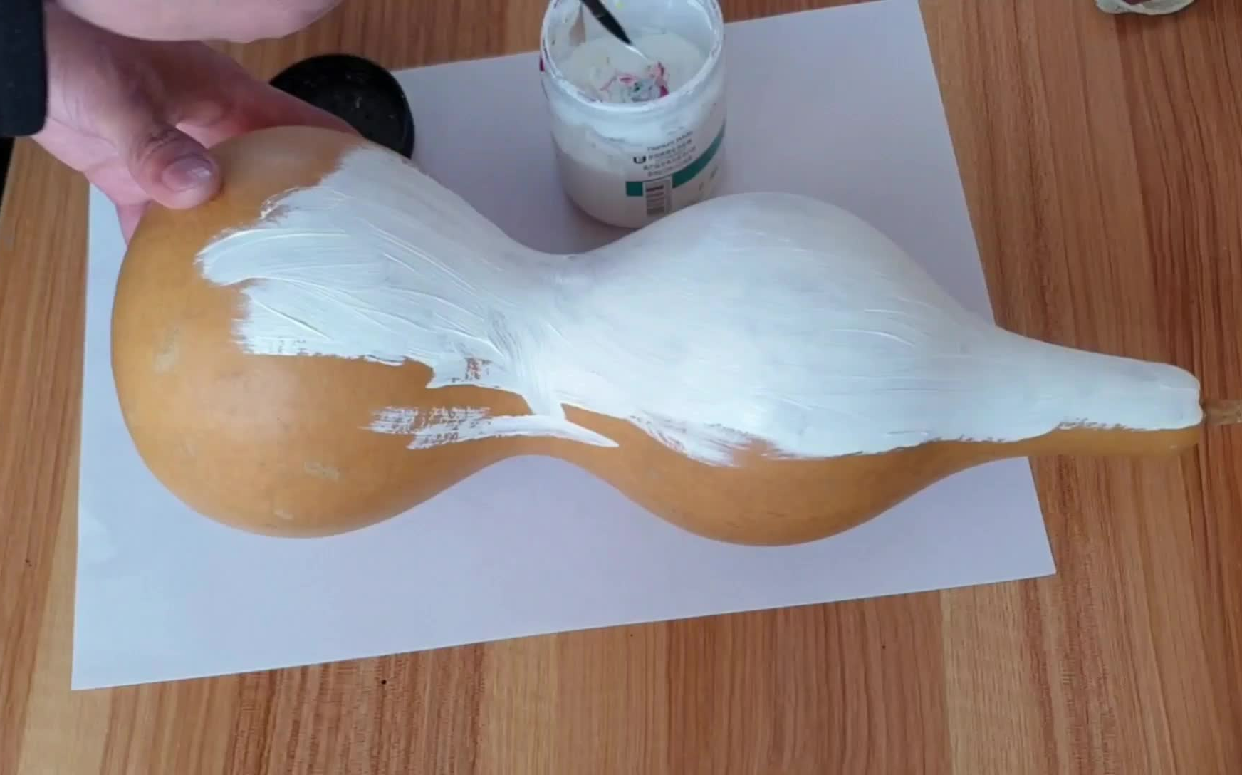 【手绘】自己动手涂个大葫芦,最后的效果简直太美了!