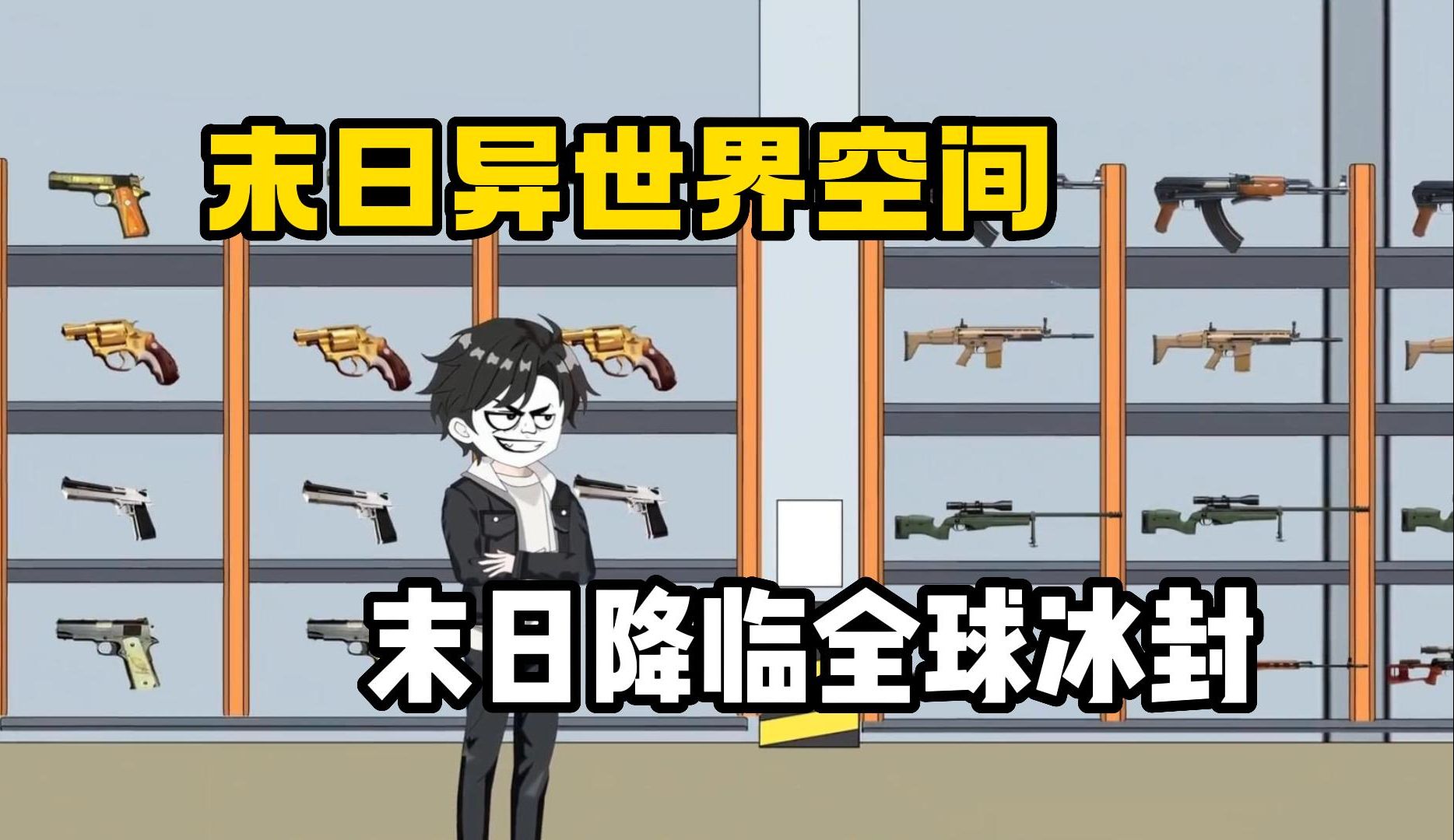 【末日异世界空间】沙雕动漫,末日降临全球冰封,重生回末世上一个月...