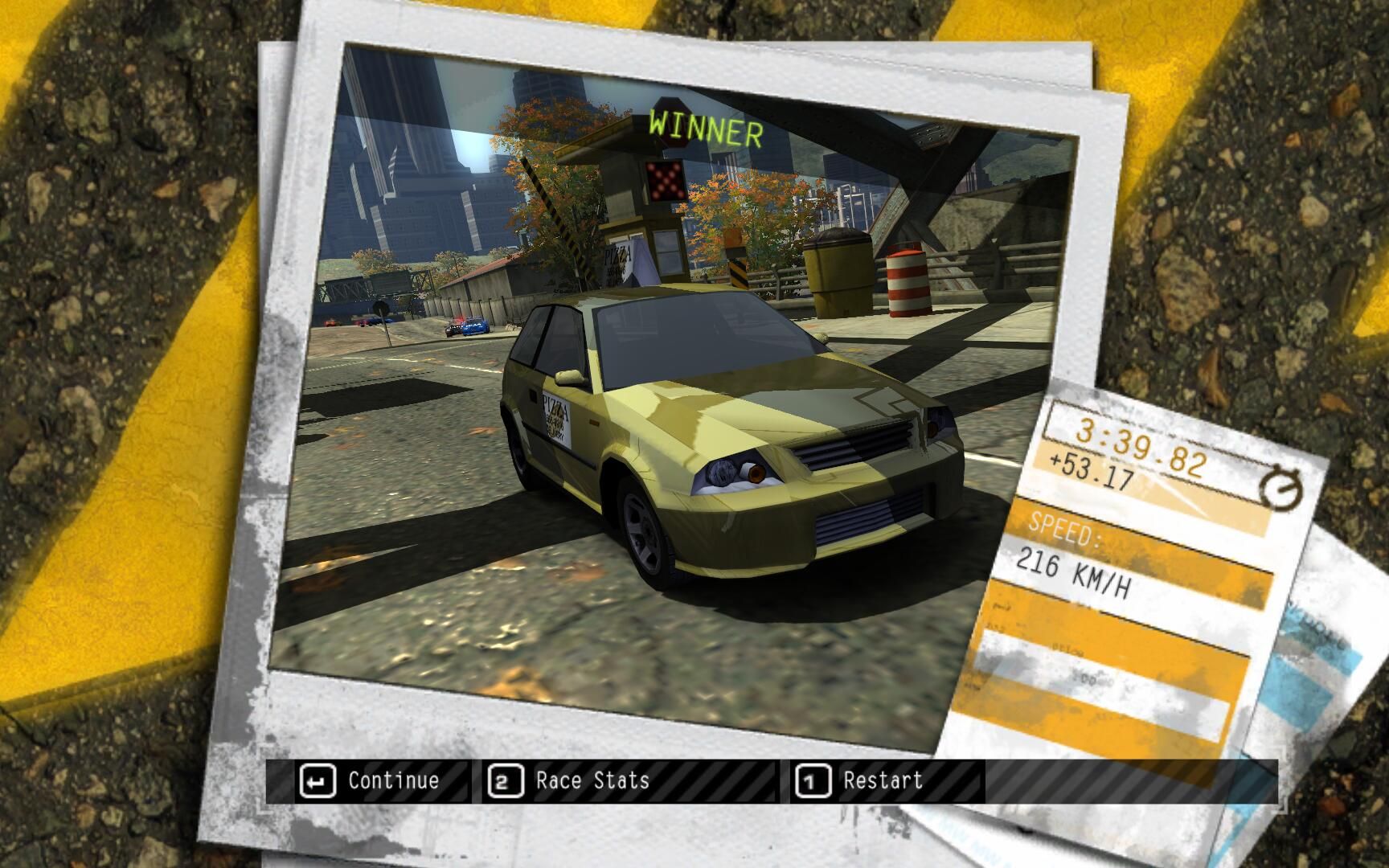 【修改测试】极品飞车9挑战赛披萨车