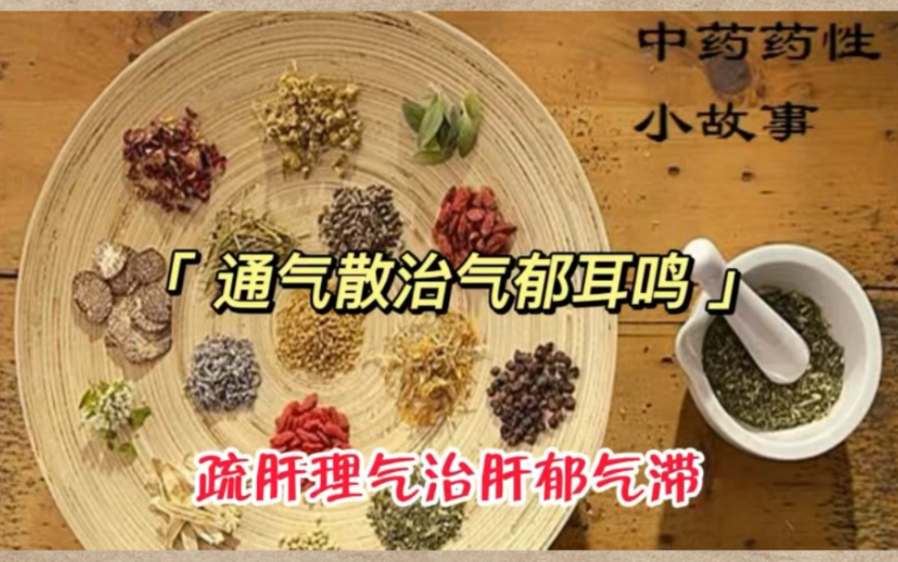 听故事学中医,中药药性:《通气散治耳鸣》