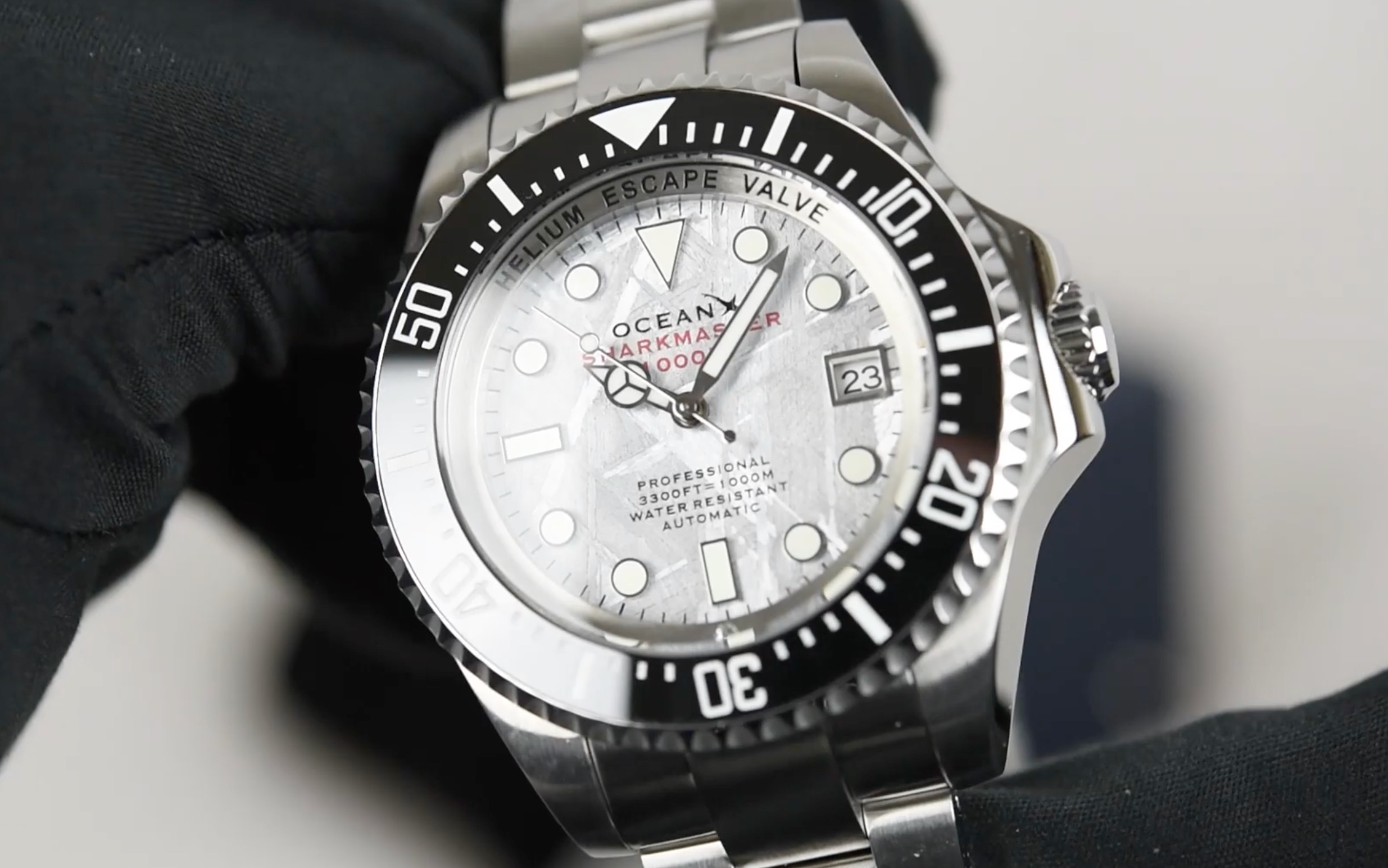 OceanX Sharkmaster 陨石面1000米潜水表 SMS1011M [@Serious...
