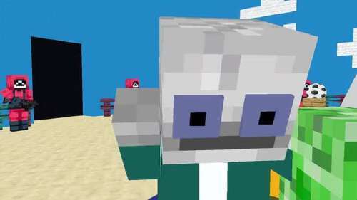 我的世界怪物学院:当Nerf枪战引爆教室,谁能活到最后?