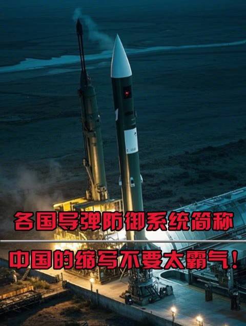 各国导弹防御系统的简称都是什么?看了中国的,只能竖大拇指 #快成长...