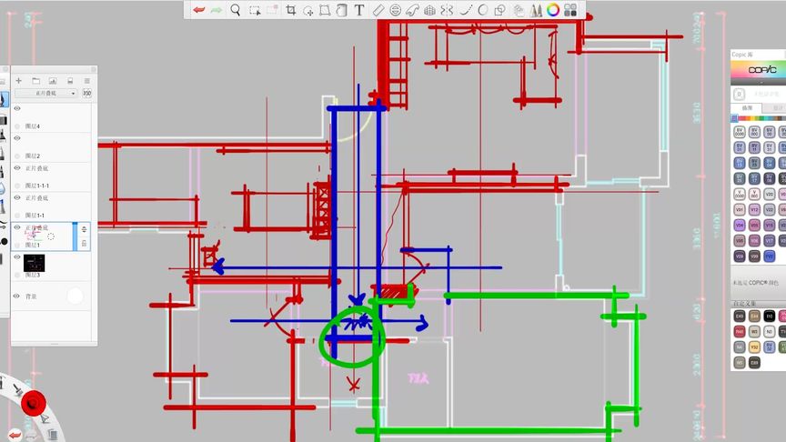 【室内设计】优化学生作业,三哥耐心讲解