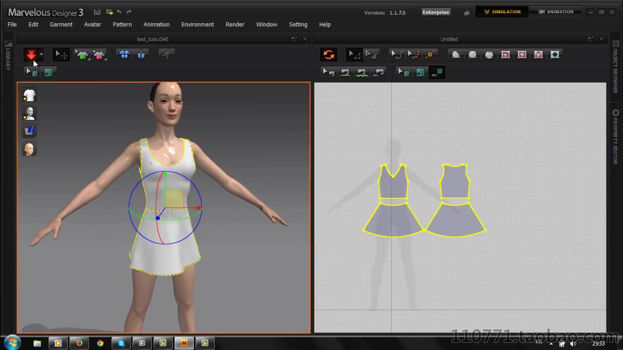 【Marvelous Designer教程】MD模型及动画的导出与导入