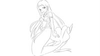 [小林简笔画]绘画美人鱼公主简笔画之芭比公主★美人鱼公主的双腿小...