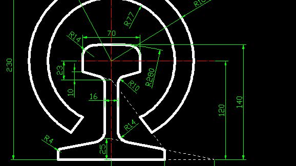20、用cad画铁路标识,你画过吗?