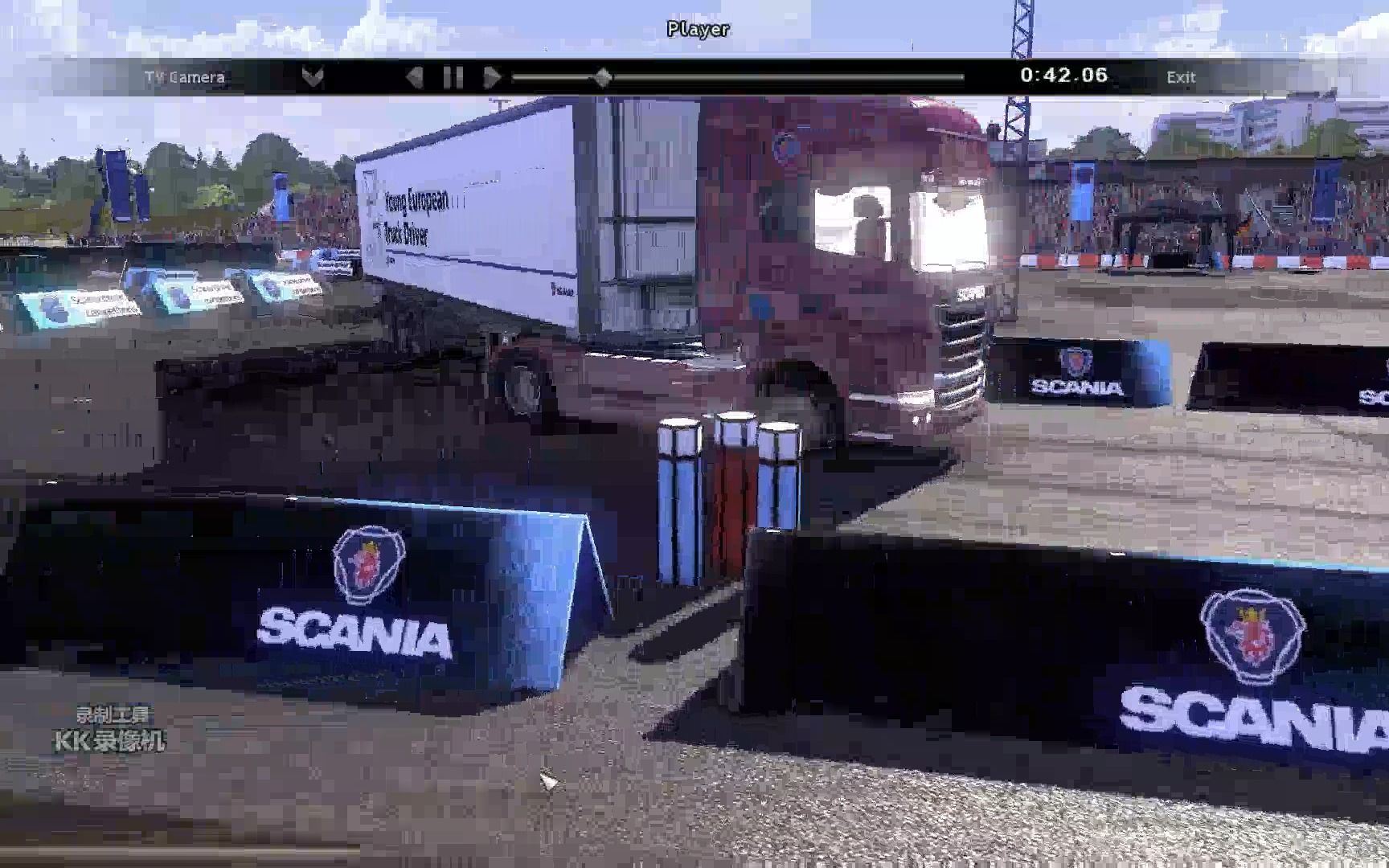 SCANIA Truck Driving simulator 斯堪尼亚重卡驾驶模拟两系列 07