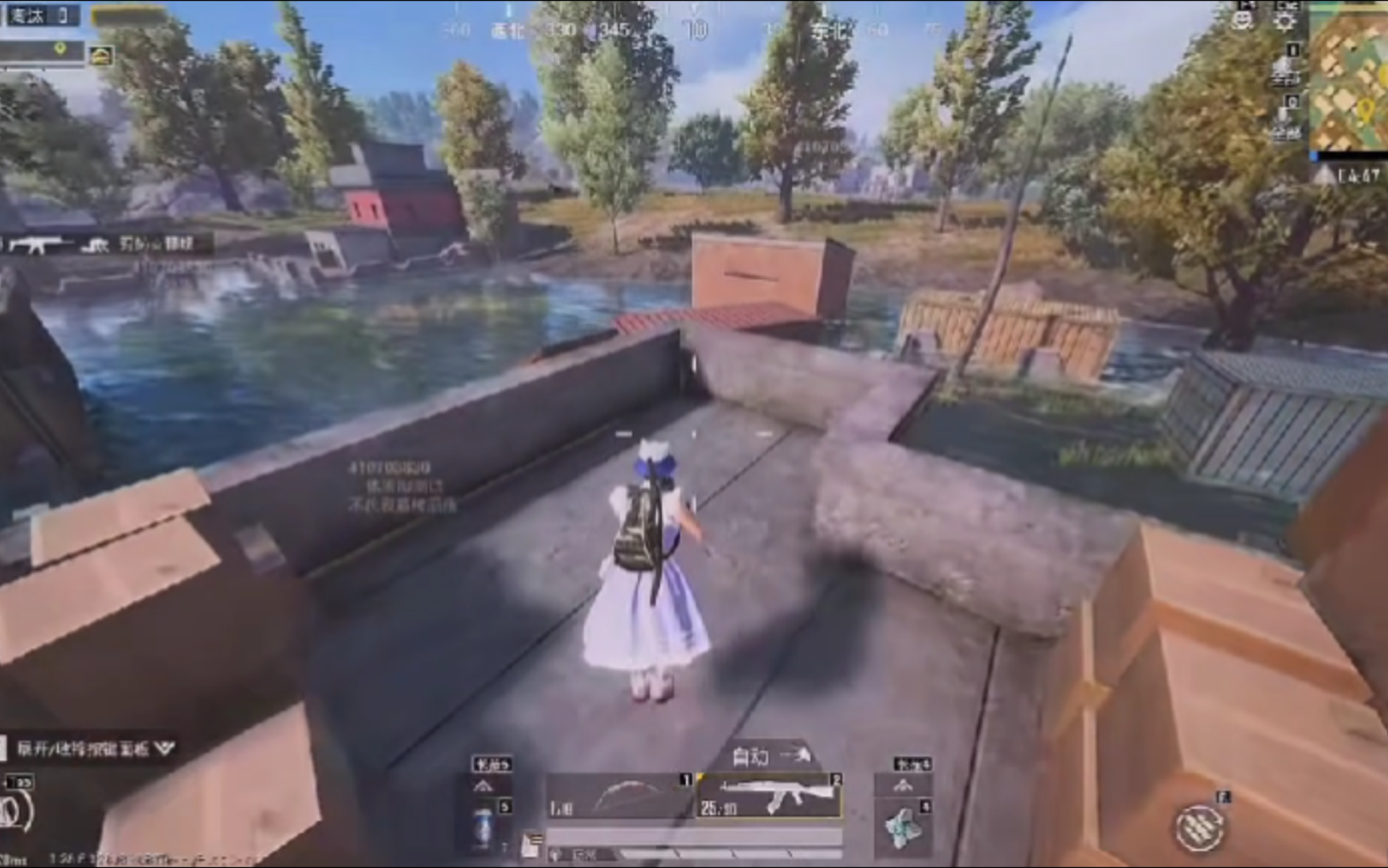 和平精英极清画质VS荒野行动高清版画质